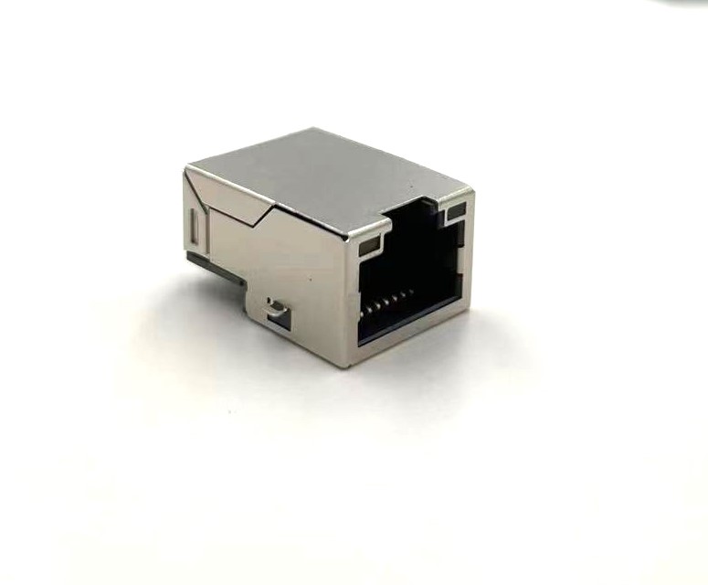 RJ45 1 x 1 Connector with Transformer LED - 堅詠